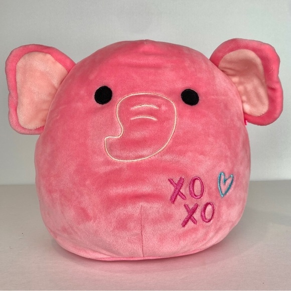 Kellytoy | Toys | Squishmallow Kyla The Elephant Pink Valentine Squad ...